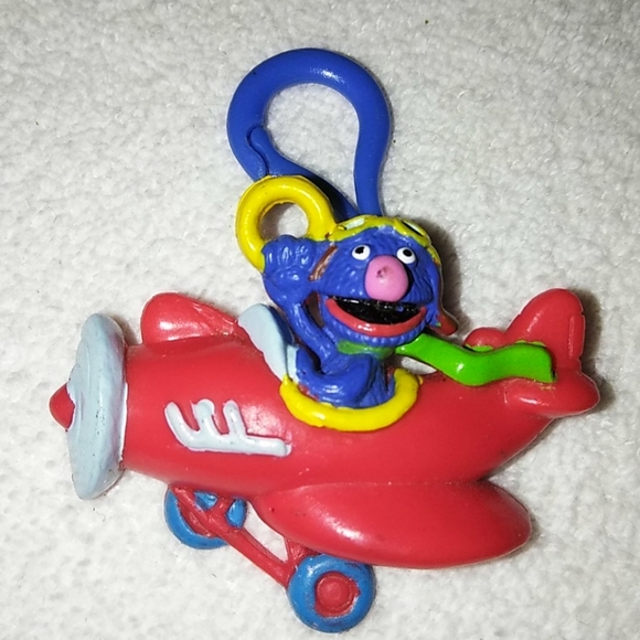 Toys | Vintage Stamped Muppets Inc Grover Zipper Pull | Poshmark